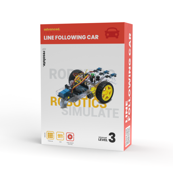 Optimi Plus Grade 9: Line Following Car Modular Kit